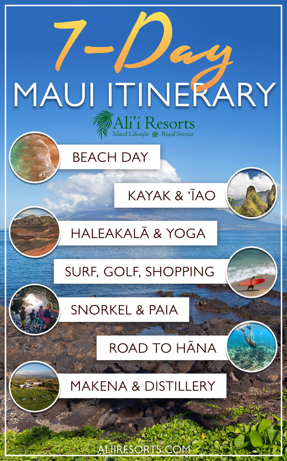 7-Day Itinerary on Maui - Things to Do & Where to Stay